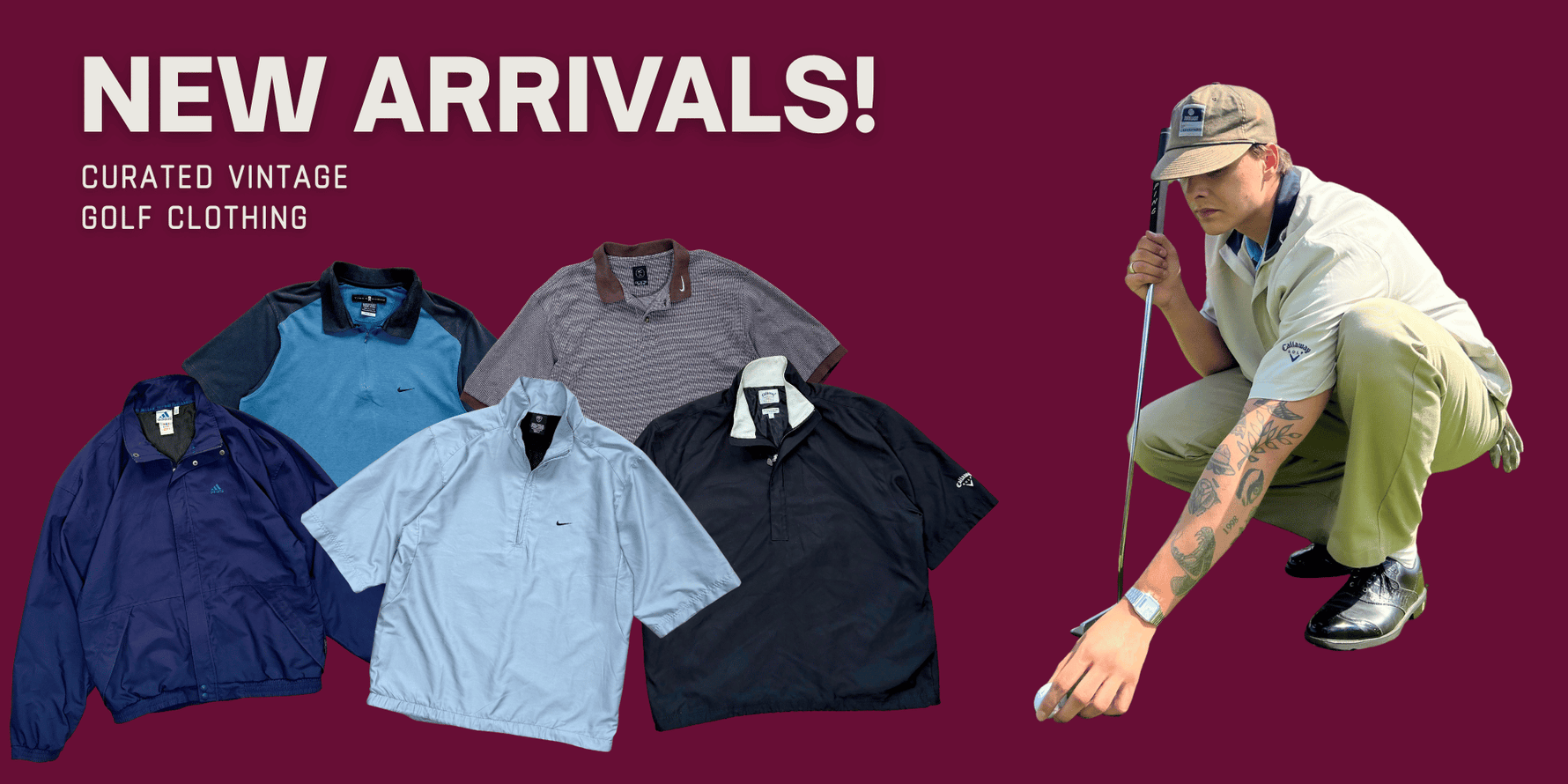 Vintage Golf Clothing – Hooked Golf Co